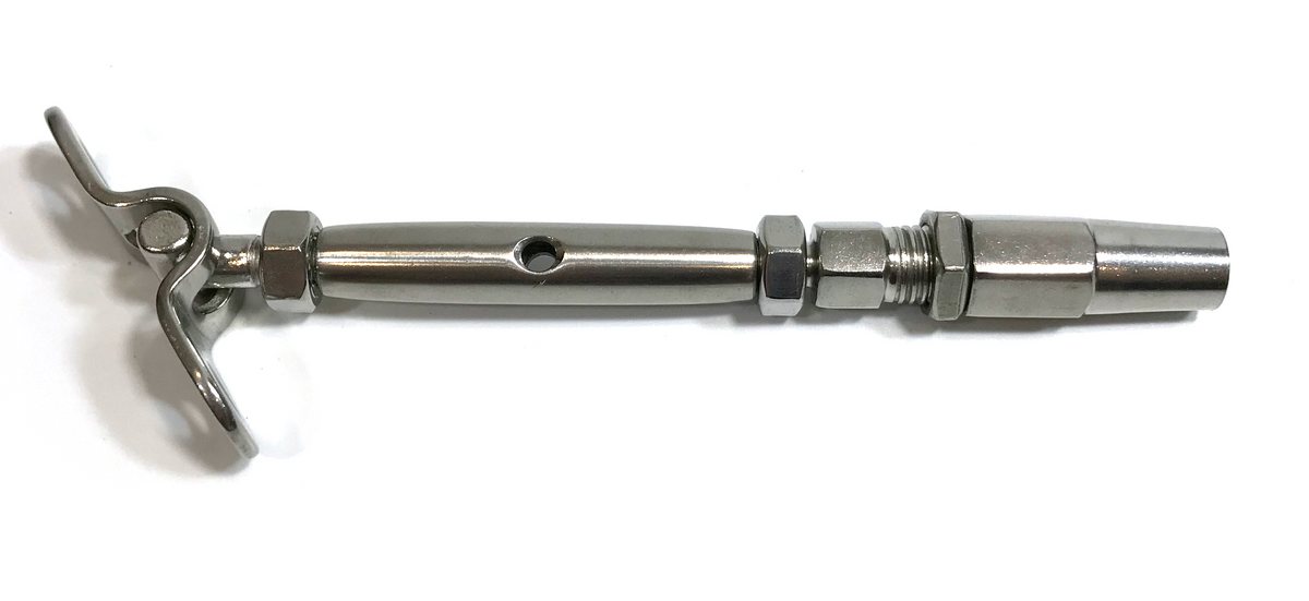 Swageless Turnbuckle Deck Toggle w/ 2" Body